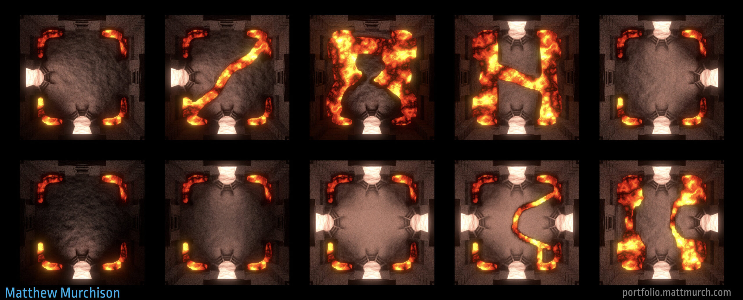 Cavern Path Tile Set – Matt Murch: 3D Art