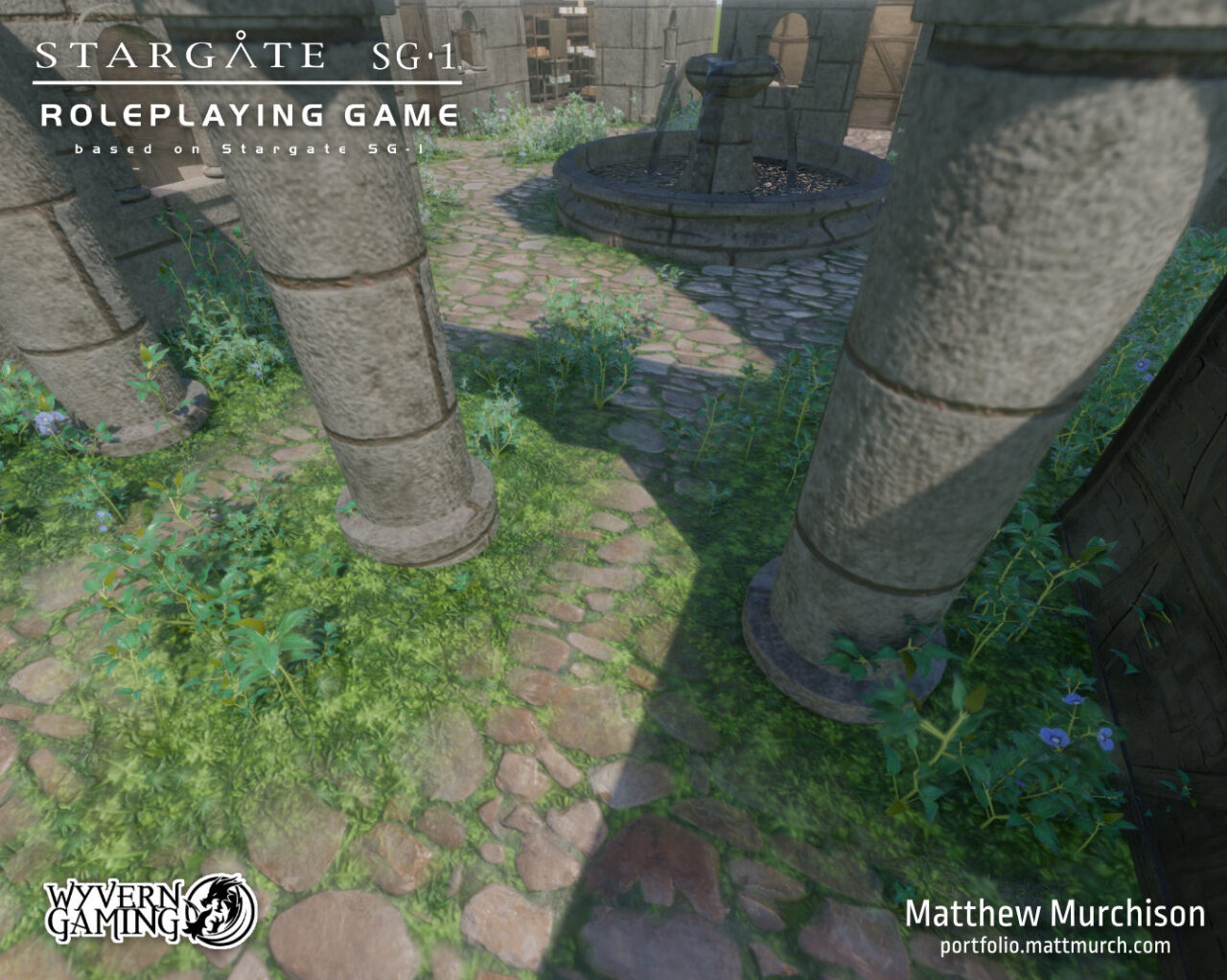 Stargate RPG: Human District Battle Maps – Matt Murch: 3D Art